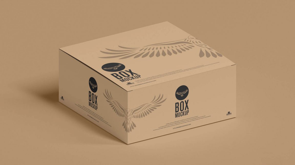 Free Box Mockup for Packaging - Package Mockups