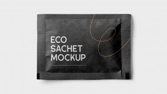 Free Packet Mockup - Free Package Mockups