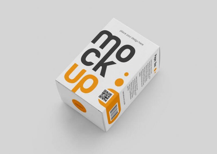 5 Free Product Packaging Paper Box Mockups - Free Package Mockup
