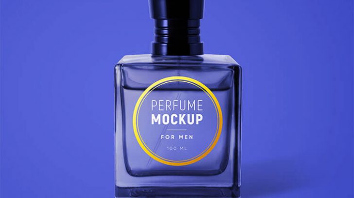 Free Perfume Flacon Bottle Mockup - Free Package Mockups