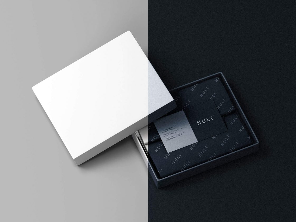 Free Fabric Branding Cardboard Box Free Packaging Mockup - Free Package ...