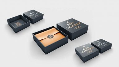 Free Open Gift Box Mock up - Free Package Mockups