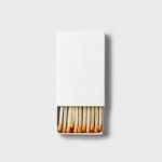 Free Top View of a Matchbook Mockup - Free Package Mockup