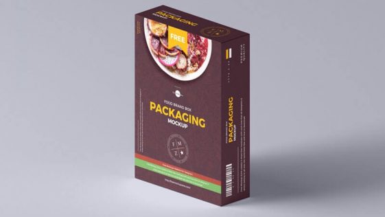 Free Product Packaging Box Mockup - Free Package Mockups