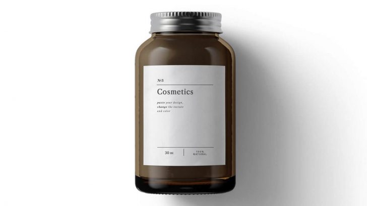 Mini Pills Bottle Mockup - Free Package Mockups