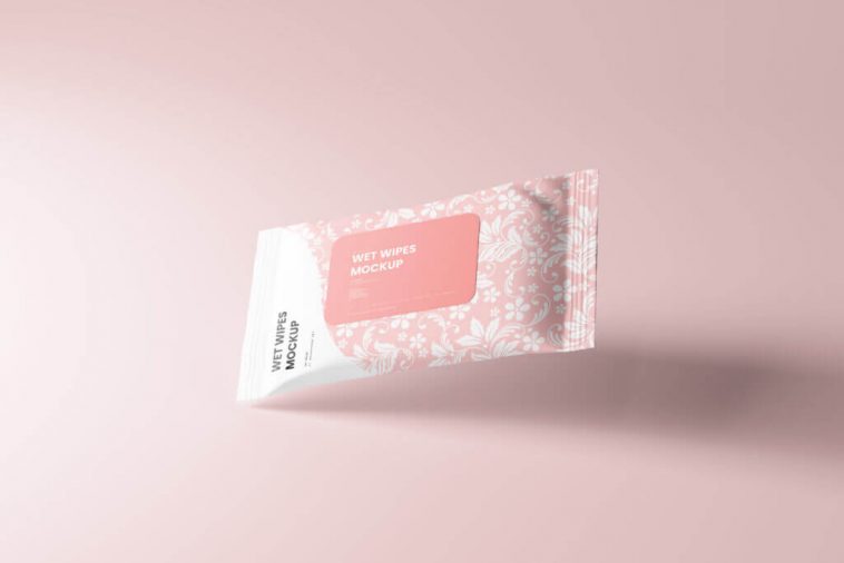 Free Wet Wipes Mockups 10 Files - PacageMockup