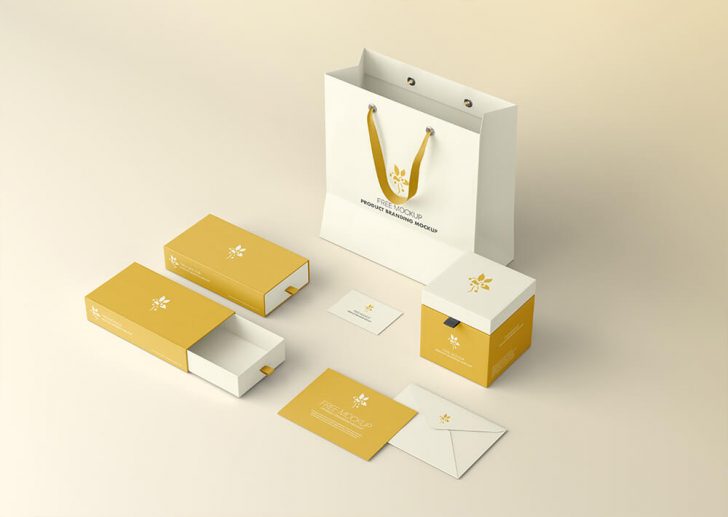 Free Packaging Product Branding Mockup - Free Package Mockup