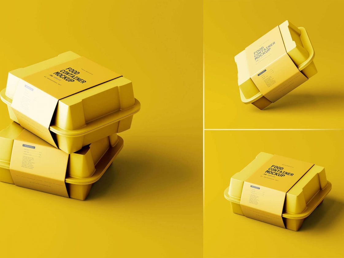 Free Box Mockup for Packaging - Package Mockups