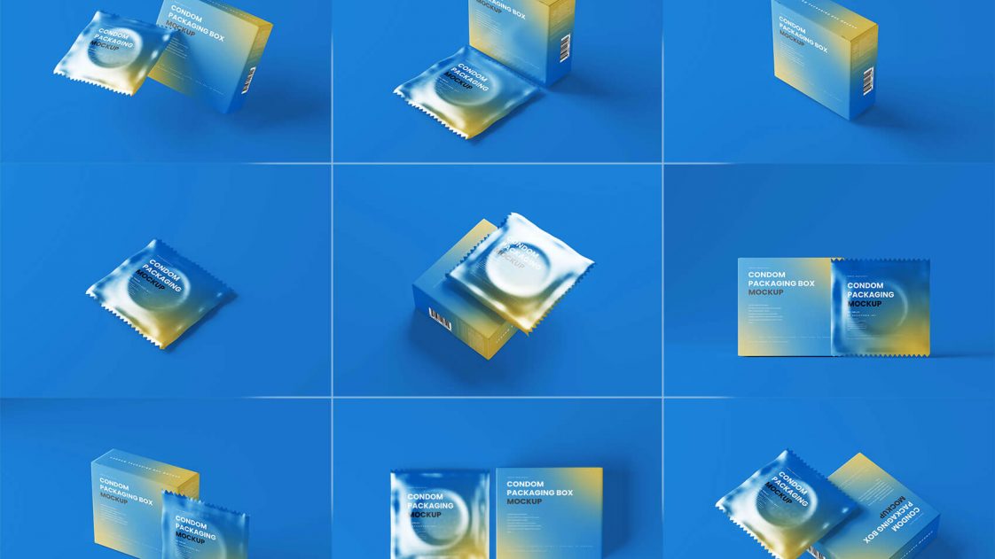 Free Packet Mockup - Free Package Mockups