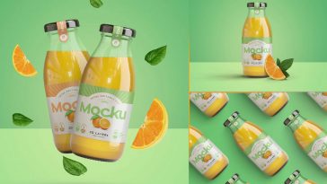 Orange - Package Mockups