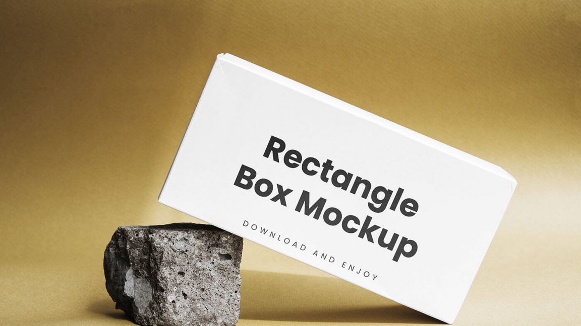 Free Box Mockup for Packaging - Package Mockups