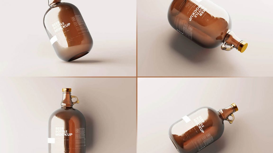 Alcohol Packaging - Package Mockups