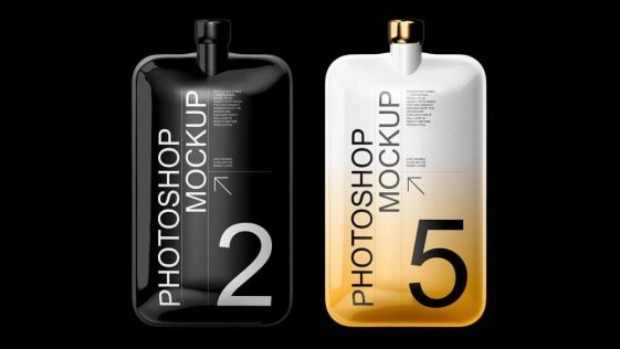 Free Packet Mockup - Free Package Mockups