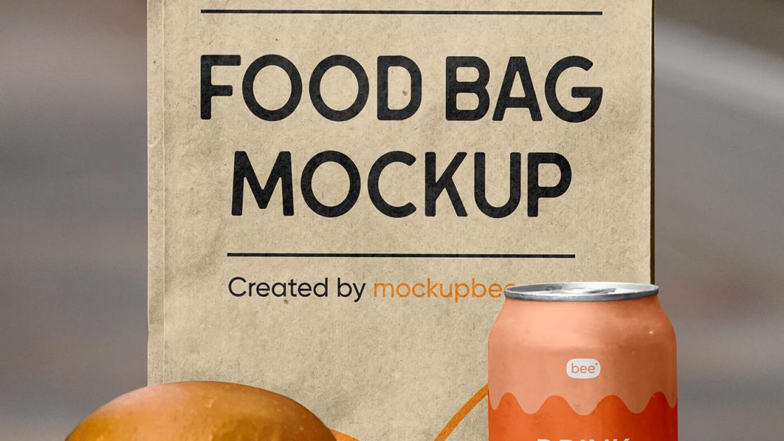 Free Fast Food Brand Identity Mockup - Free Package Mockups