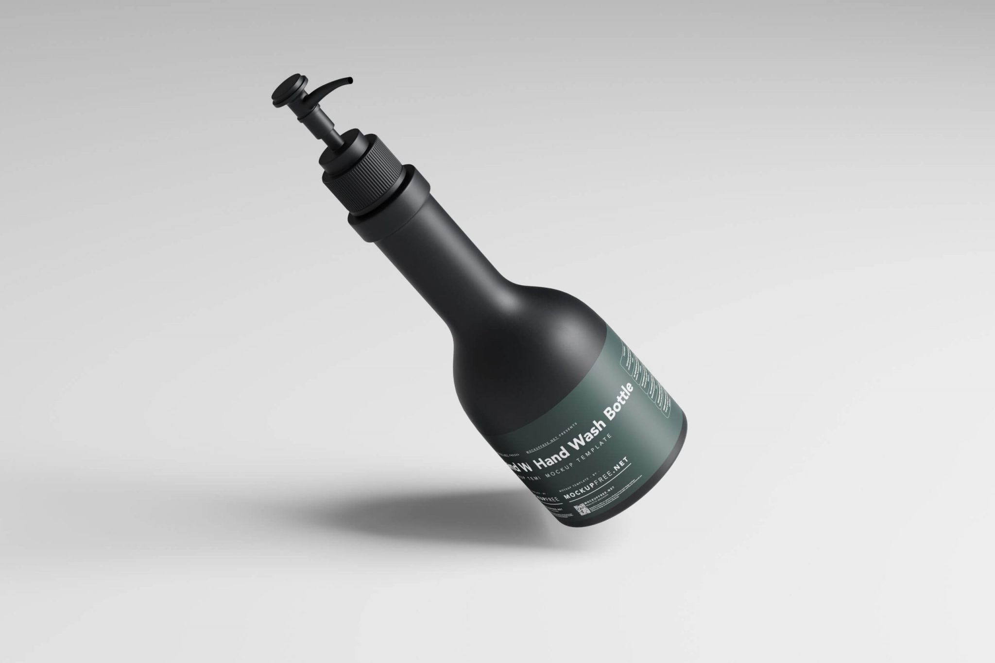 10 Free Hand Wash Pump Bottle Mockups set - PacageMockup