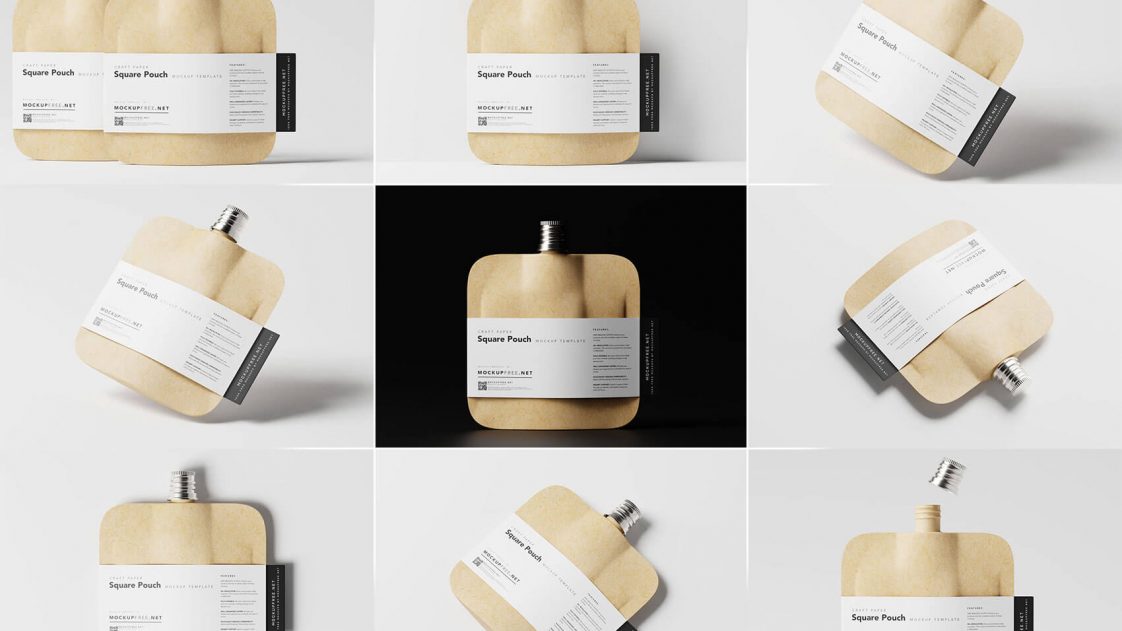Pouch Mockup - Free Package Mockups
