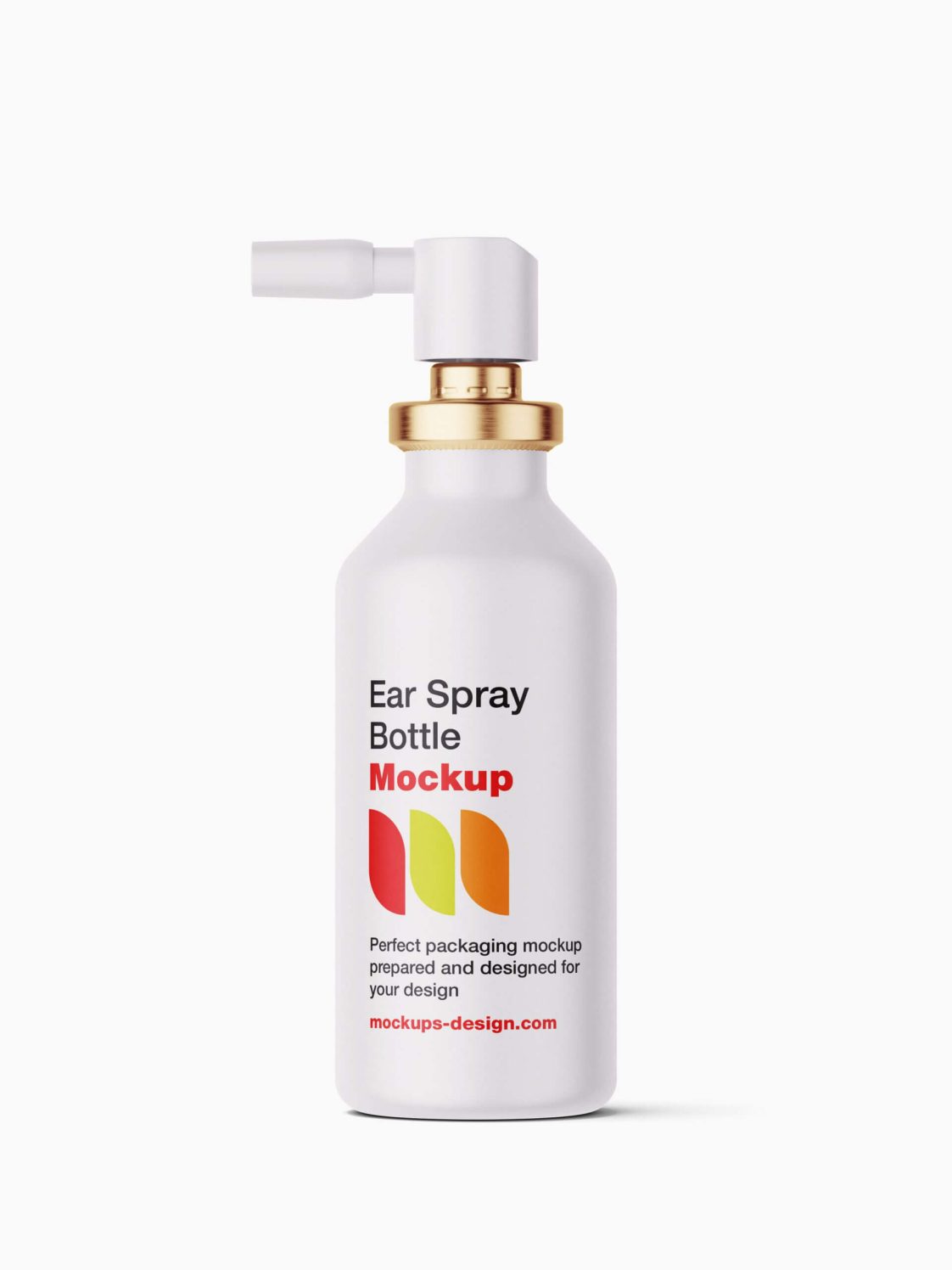 4 Free Ear Spray Bottle Mockup and Packaging Box Mockups Set - Free ...