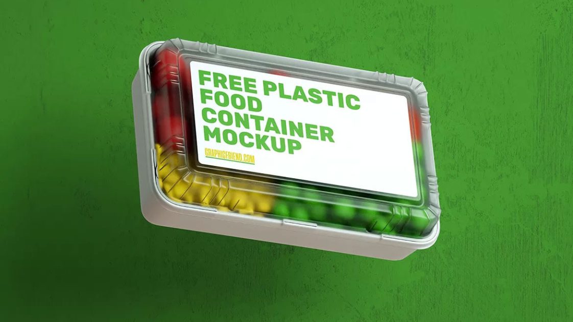 Free Plastic Container MockUp - Free Package Mockups