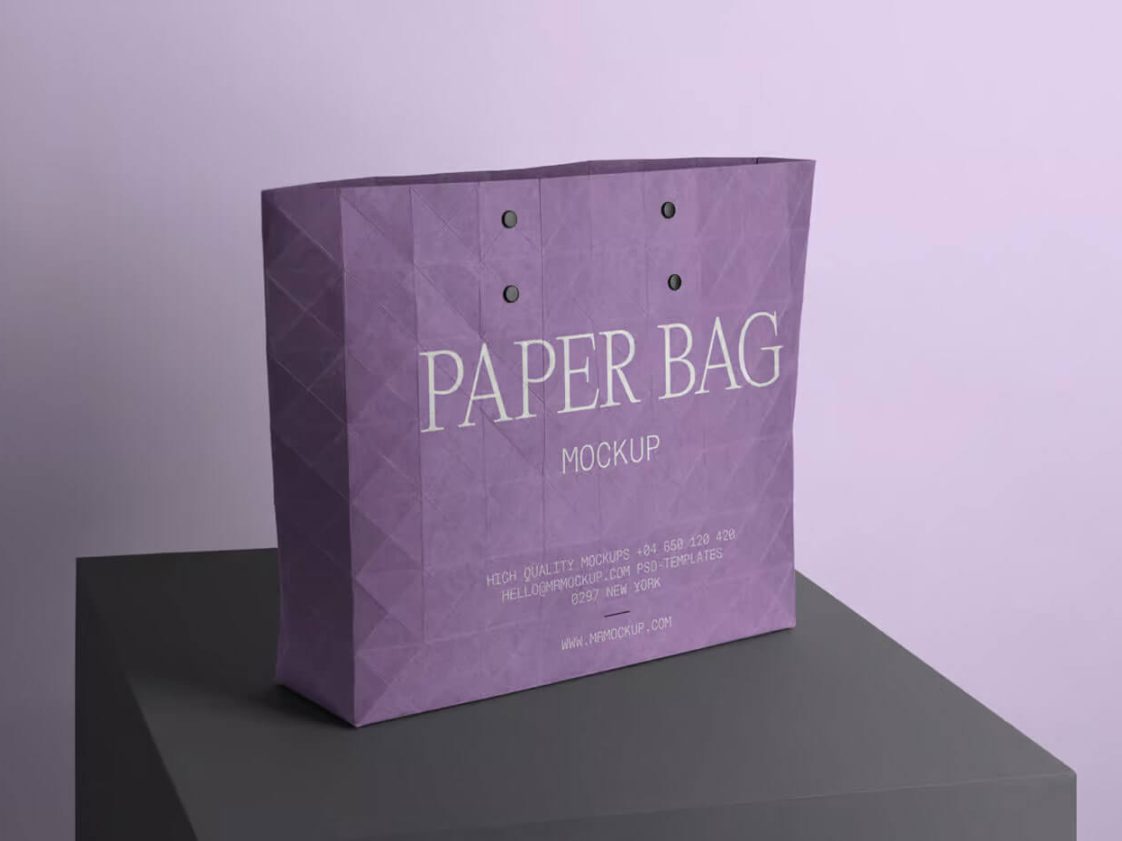 Free Packet Mockup - Free Package Mockups