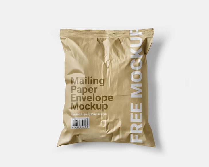 Hanging Packet Packaging Mockup - Free Package Mockup