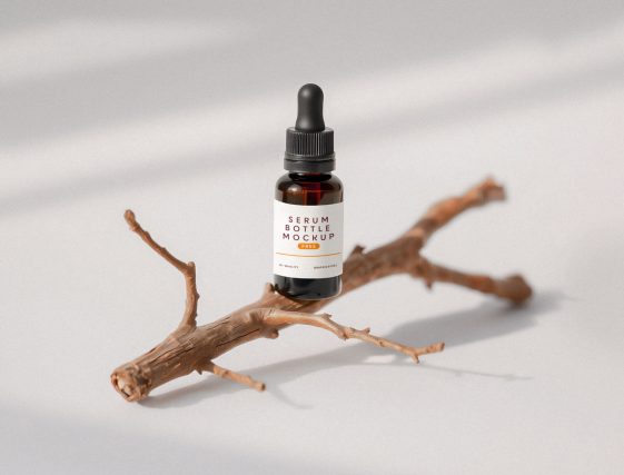 15 Free Serum Bottle Mockup PSD — Hair Oil & Dropper - PacageMockup