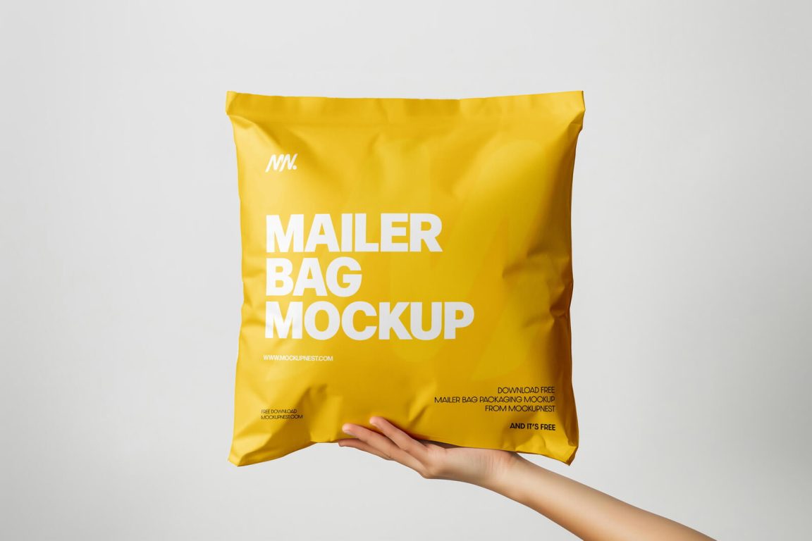 Hanging Packet Packaging Mockup - Free Package Mockup